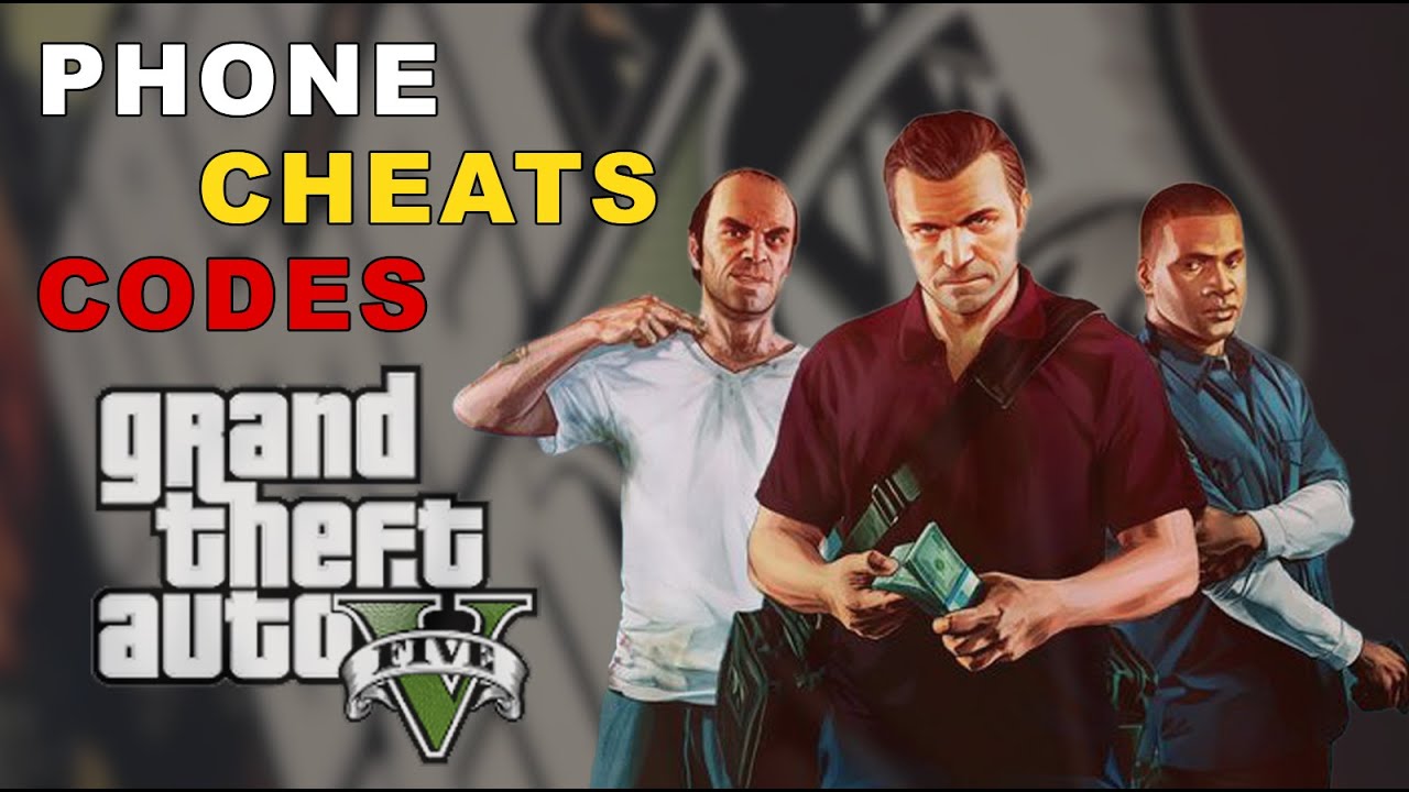 GTA 5 - 10 SECRET PHONE CHEAT CODES - YouTube