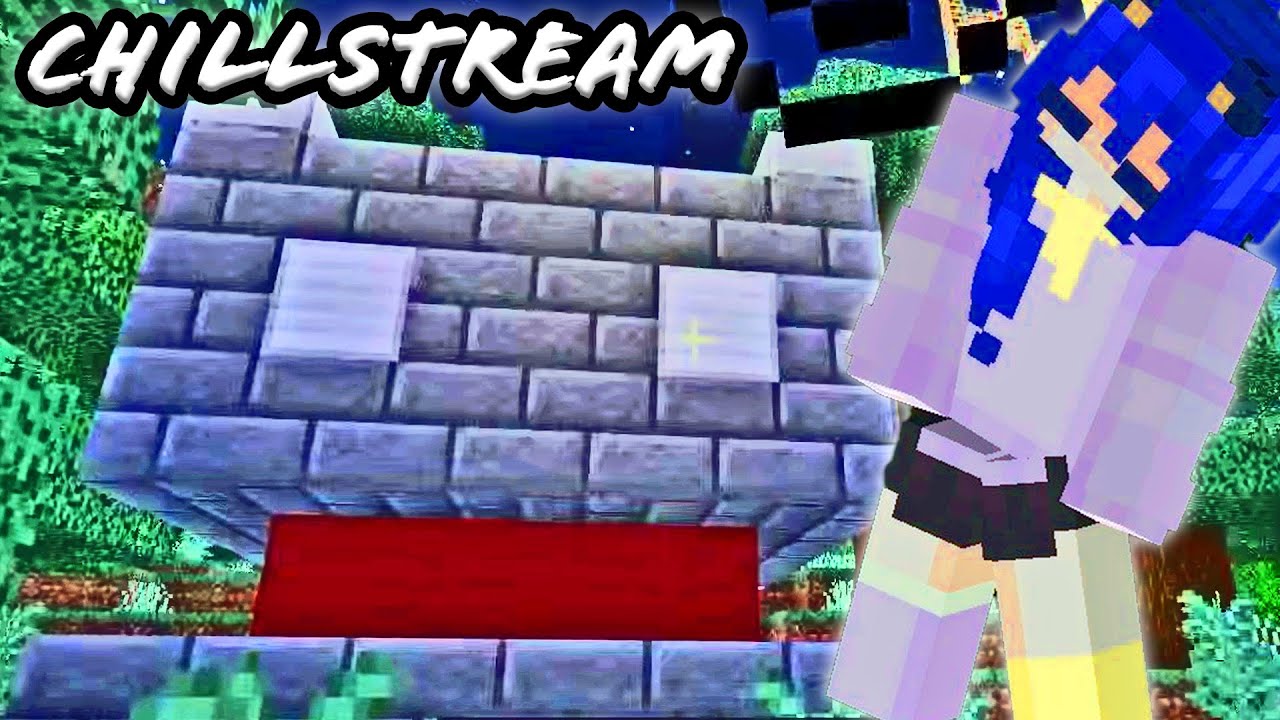 ChillStream - Building a FELINE MASTERPIECE in MINECRAFT! - YouTube