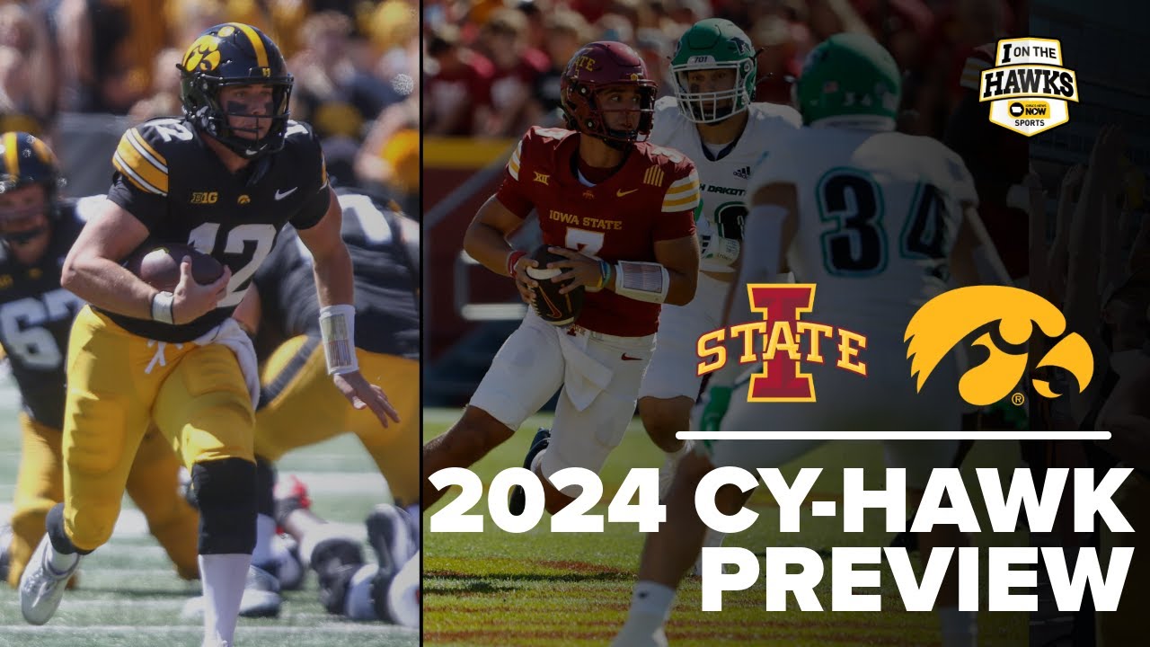 Cy-Hawk preview: Can Iowa's offense perform again? - YouTube