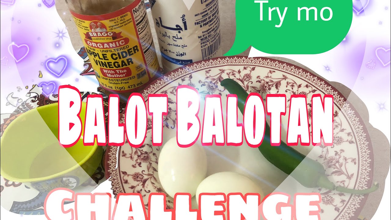 Balut Balutan Challenge - YouTube