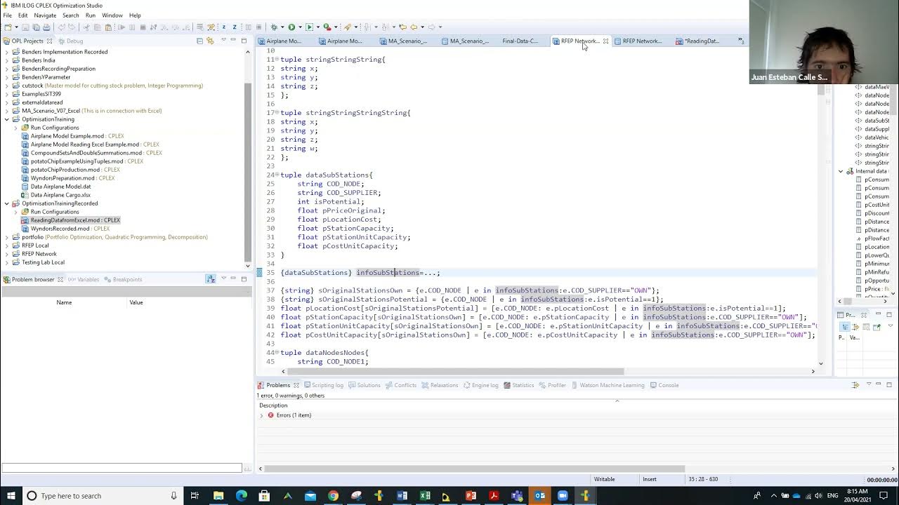 Reading data from Excel - YouTube