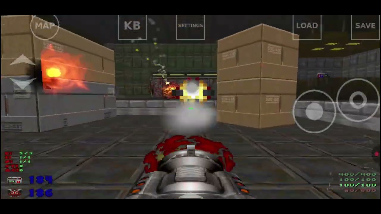 Freedoom phase 2 map 7(outher storage warehouse)/100 % secrets/v 0.11.3 ...