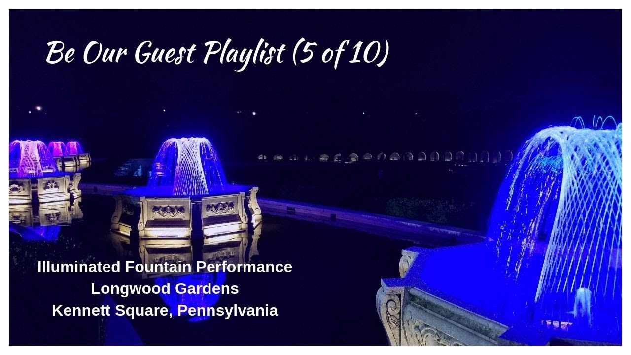 A Whole New World| Aladdin| The Best Fountain Show Yet! Longwood ...