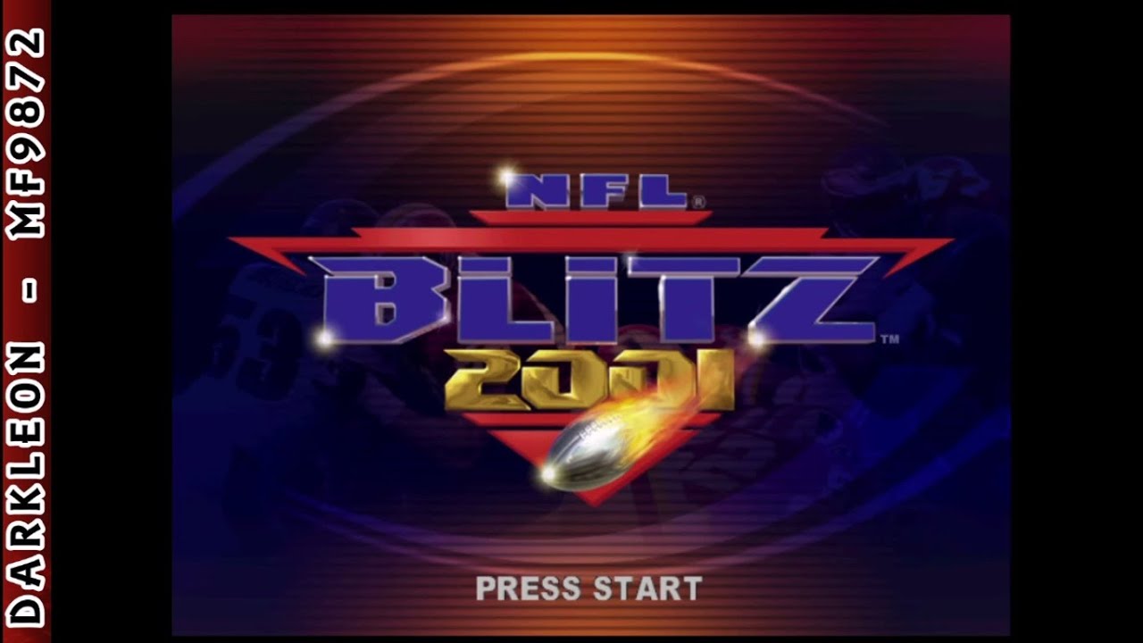 Dreamcast - NFL Blitz 2001 © 2000 Midway - Intro - YouTube