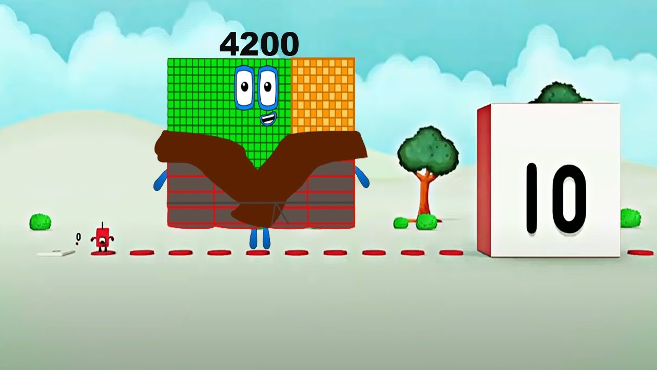 New Numberblocks The Rest of 4200s-4290s - YouTube