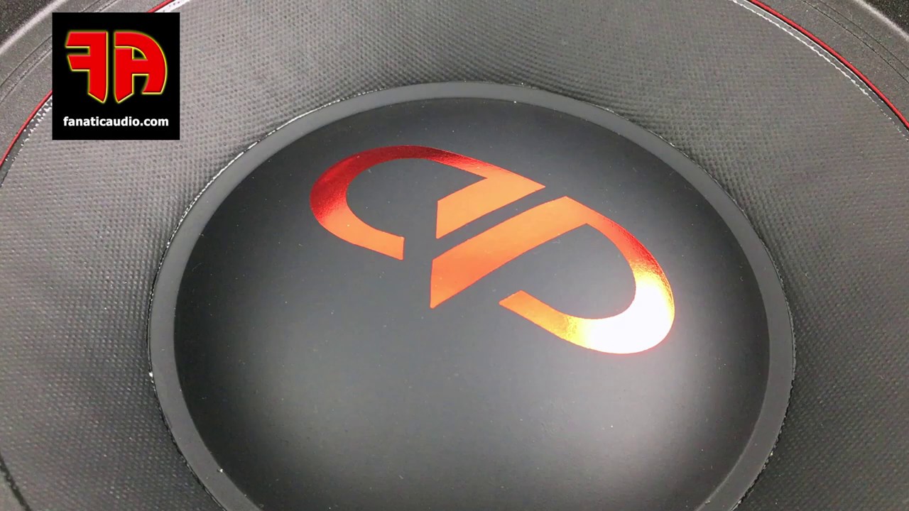 DD Audio Redline 812d 12" subwoofer - YouTube