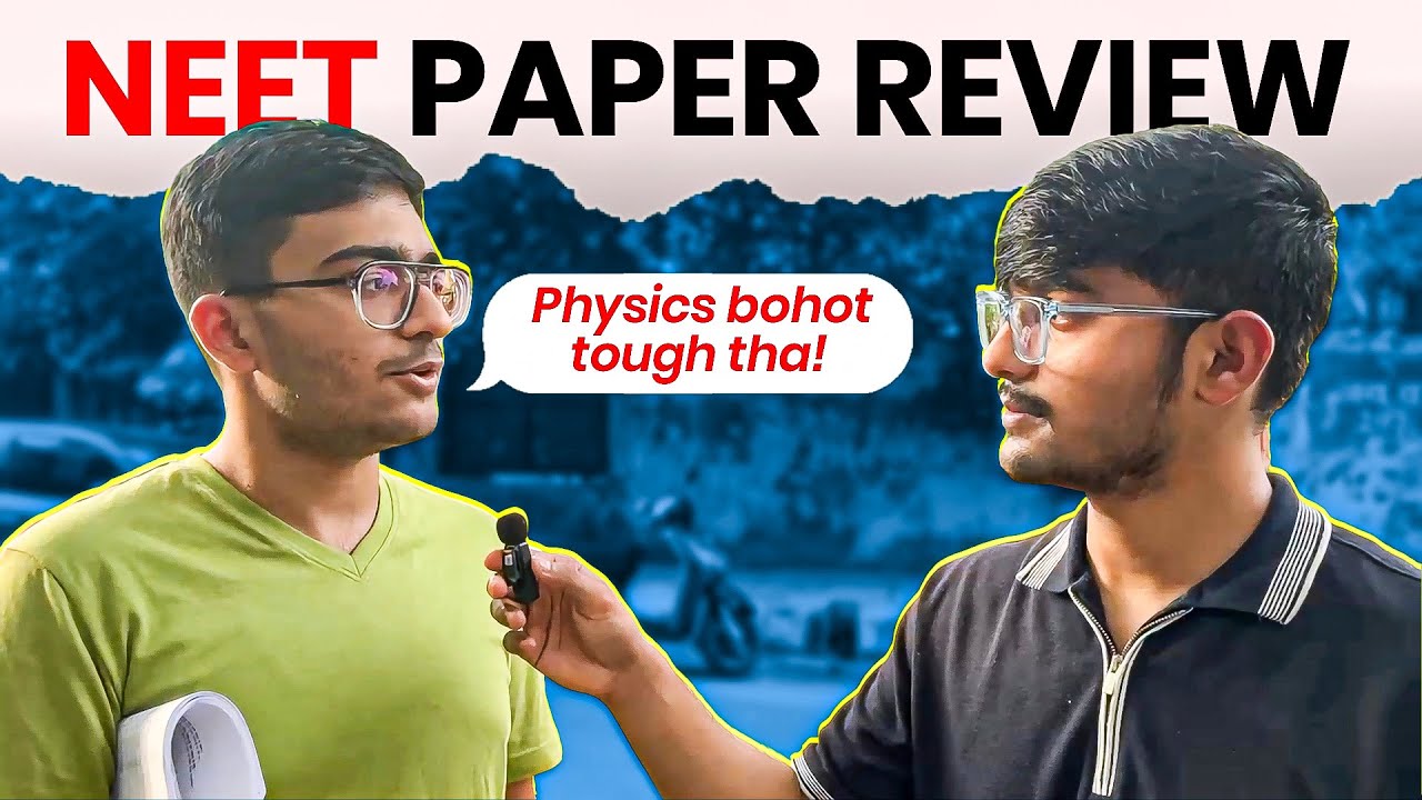 NEET 2025 SHOCKING PAPER 😳 FIRST STUDENT REACTION 😭 PAPER VERY TOUGH ...