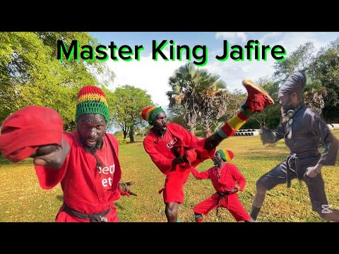 Master king jahfire showing his martial art skills in karate kata - YouTube
