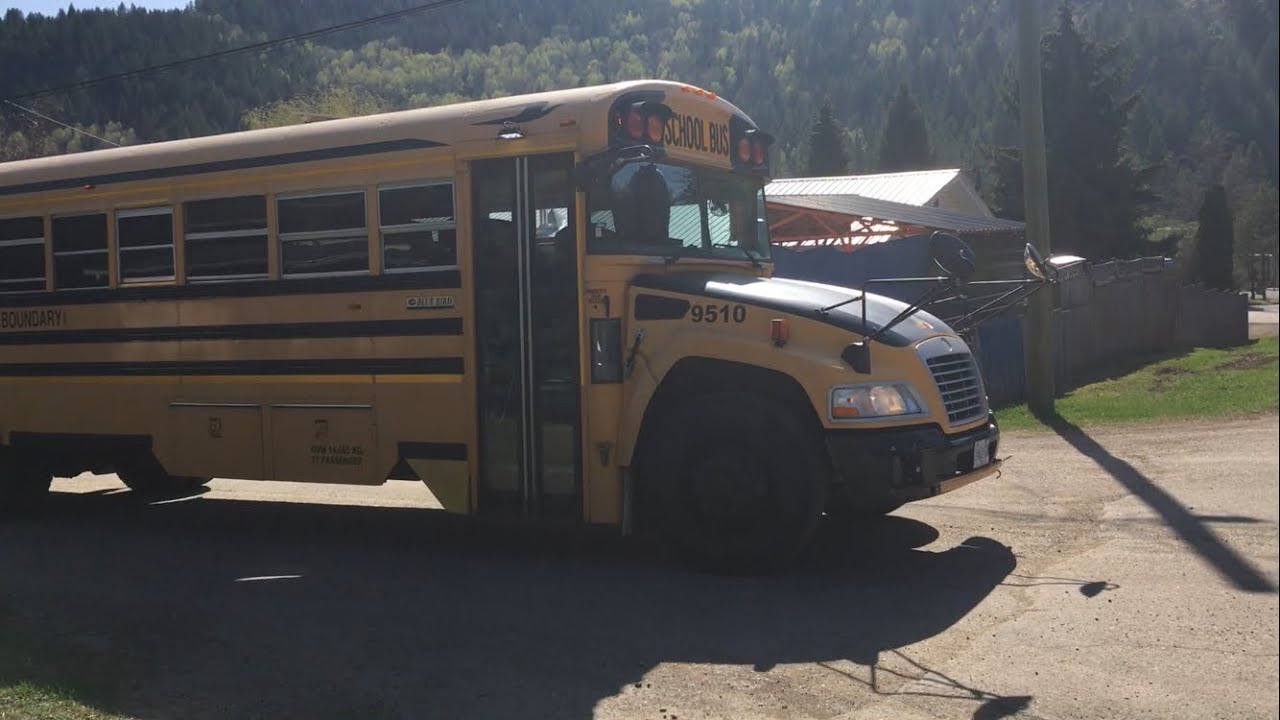 Back Seat PM Route on 2010 Blue Bird Vision - YouTube