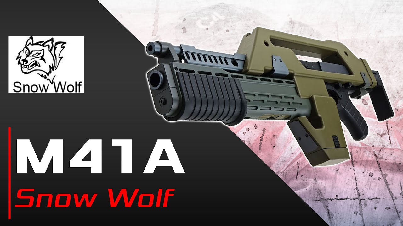 [M41A Pulse Rifle - Snow Wolf] Présentation | Review | Airsoft FR - EN ...