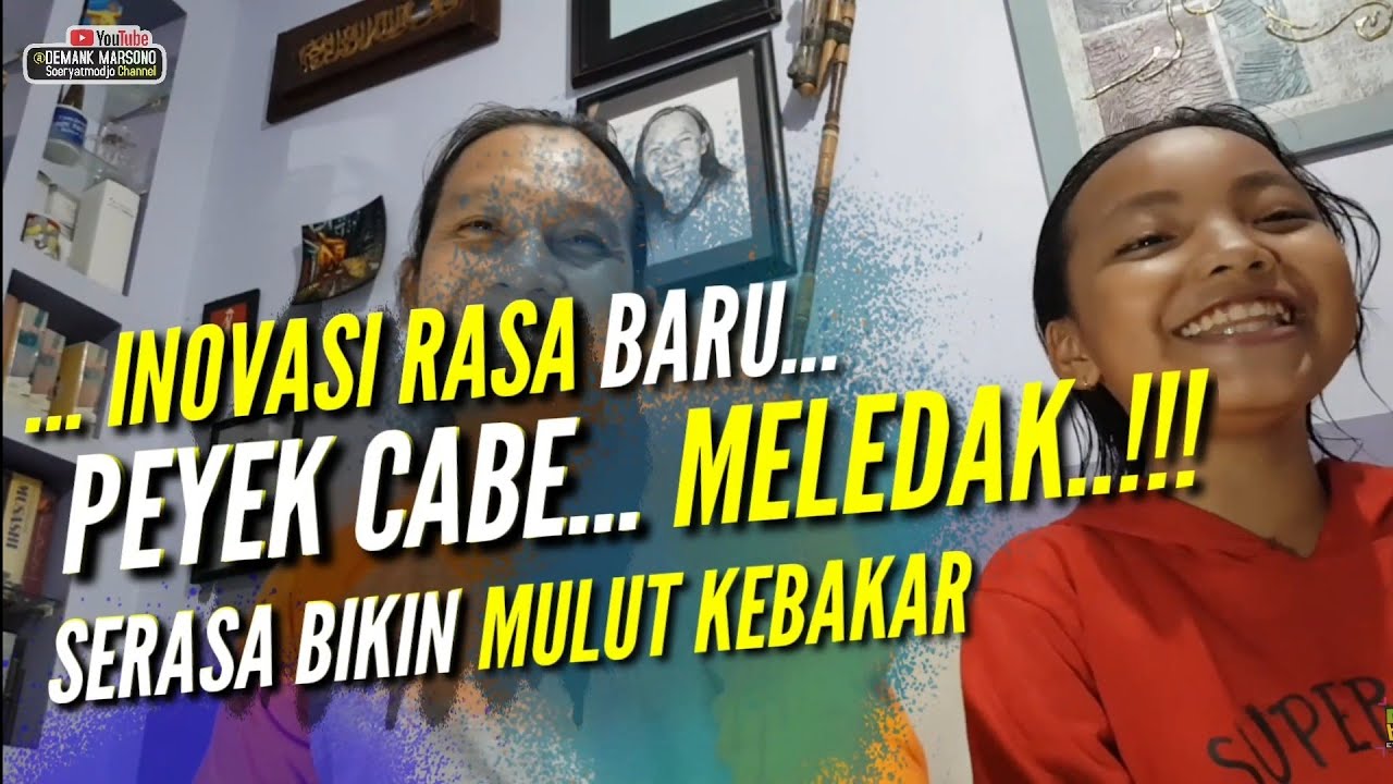 PEYEK CABE RASANYA MELEDAK DI MULUT • Inovasi PEYEK Varian Rasa Cabe di ...