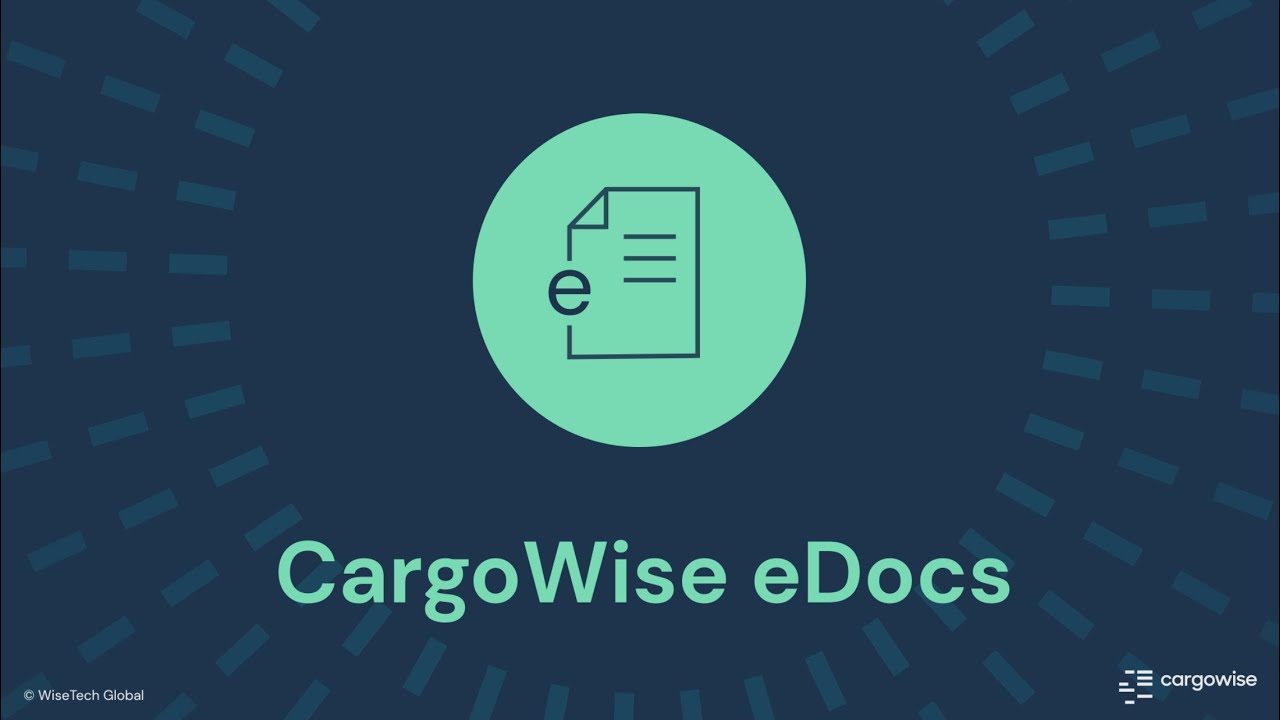 CargoWise eDocs - YouTube