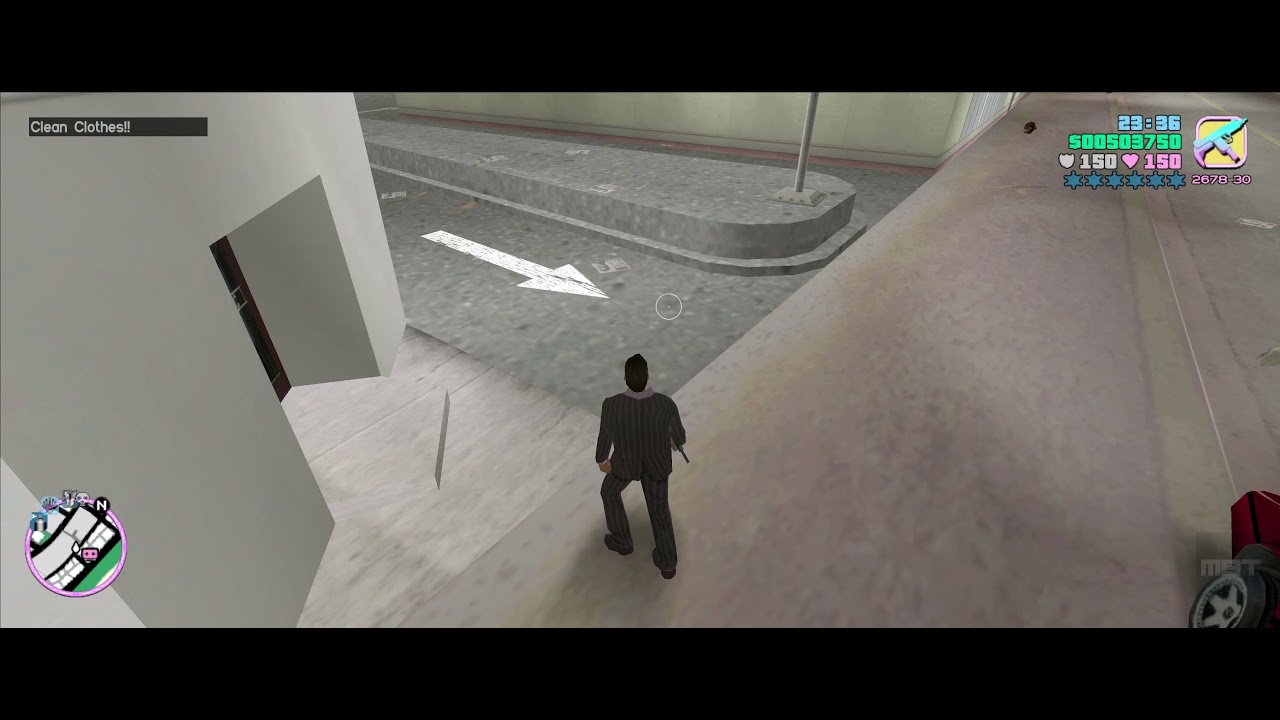 #114 GTA Vice City Ultrawide 110%: Clothing - Mr. Vercetti Outfit ...