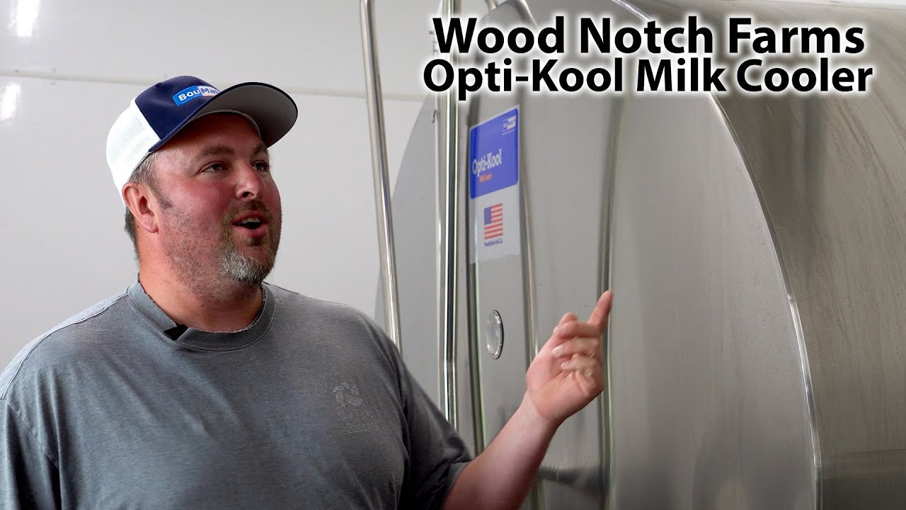 Opti-Kool Milk Cooler, Max Cooling - Wood Notch Farms, Vermont (English) - YouTube
