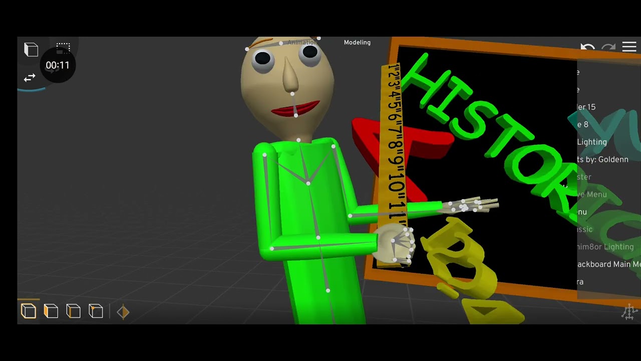 Baldi Title Screen. - YouTube
