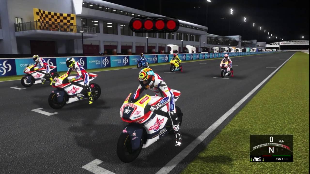 VR46 The Game | Qatar | First Test for Moto2 Championship - YouTube