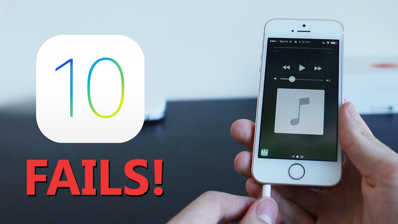 iOS 10 Fails | Why Apple? - YouTube