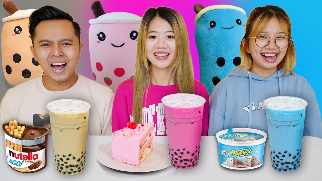 PILIH KARAKTER BONEKA BOBA SESUAI MAKANAN 1 WARNA!! - YouTube