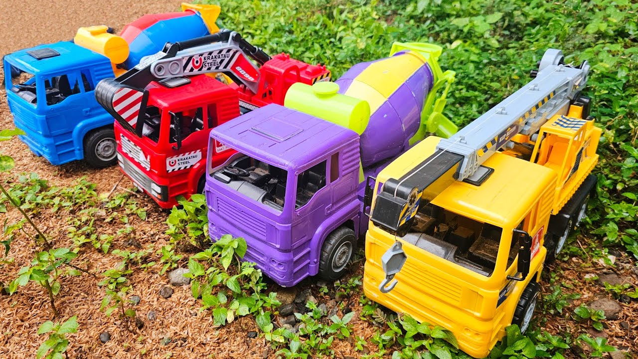 Truk Molen Besar, Beko Excavator Pecapit Kayu, Crane, Truk Oleng ...