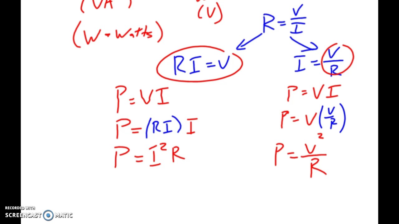 Current Electricity Calculations - Part 2 (SPH3U) - YouTube