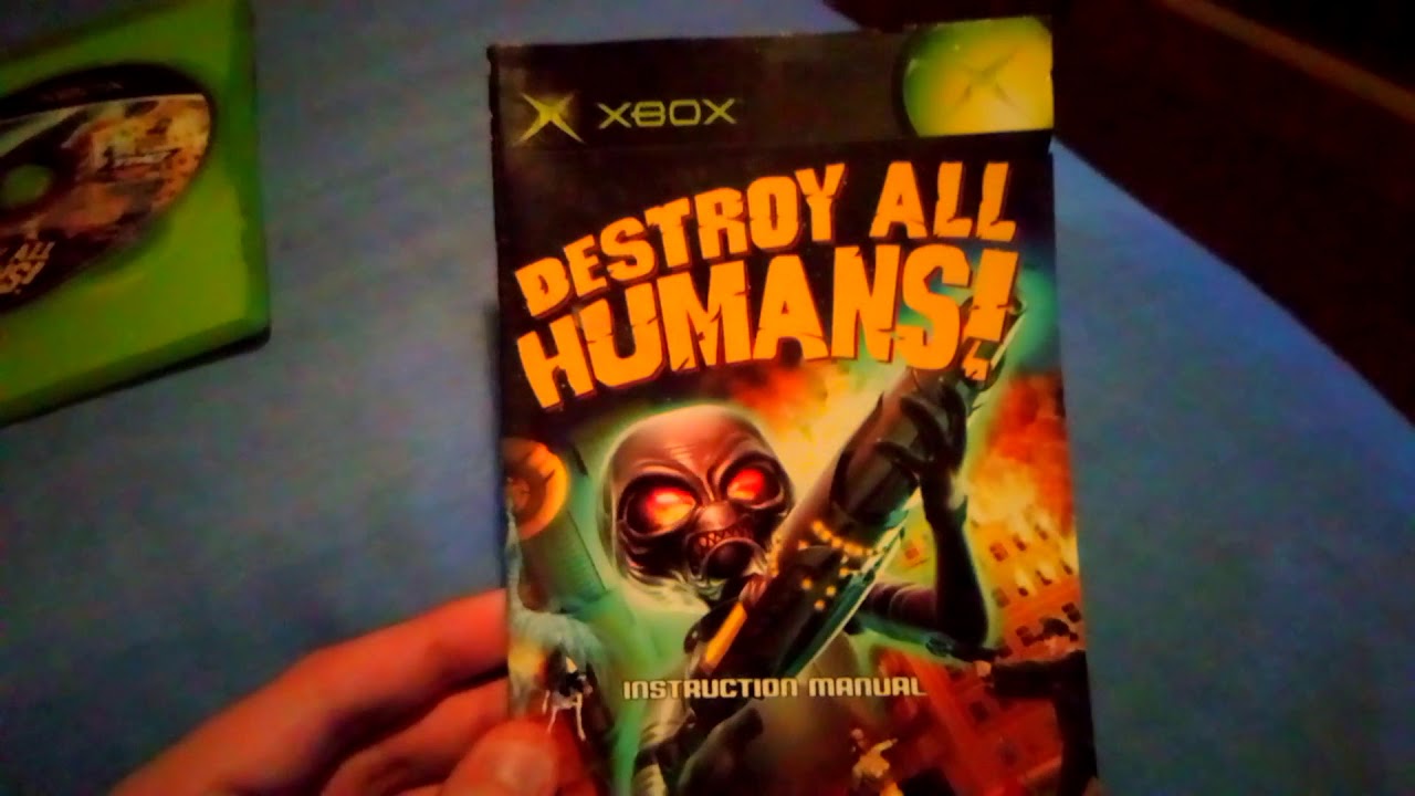 Destroy all Humans Original Xbox Game backwards compatible with xbox ...