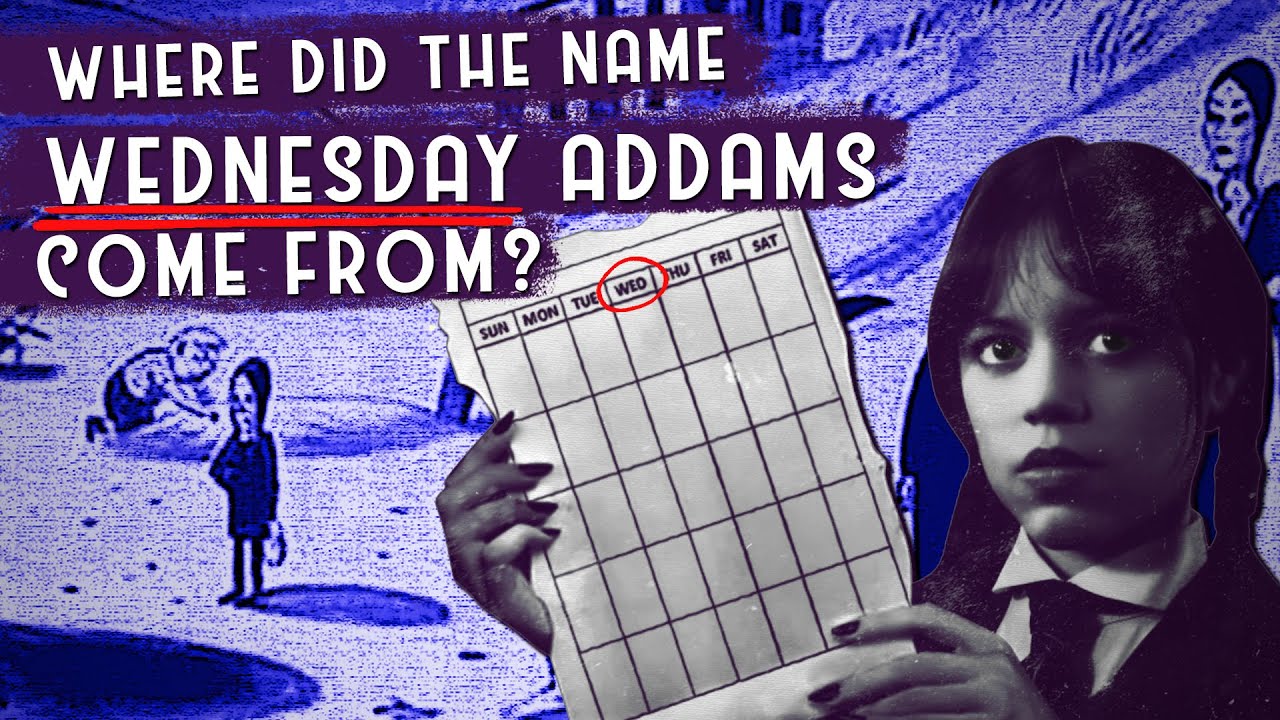 Why Is The Popular Wednesday Addams Named After That Day? - YouTube