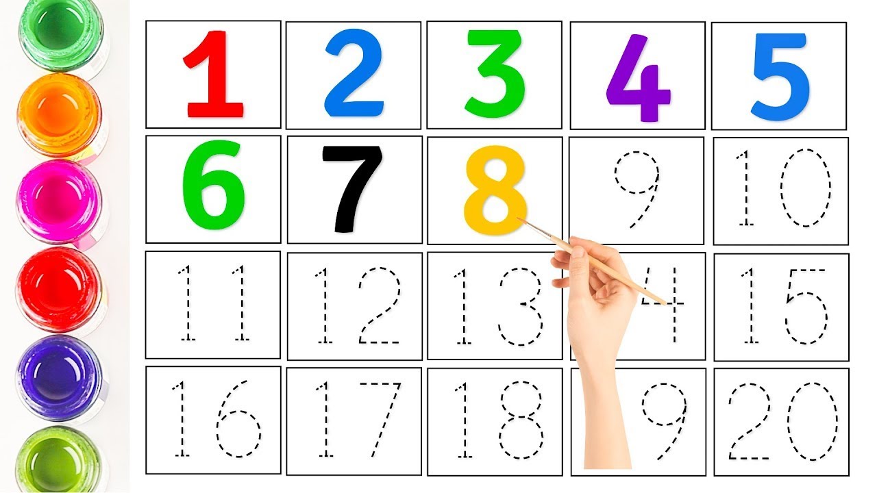 123 Counting | 1-10 Count Numbers | 1234 Numbers Song | 123 Kids ...