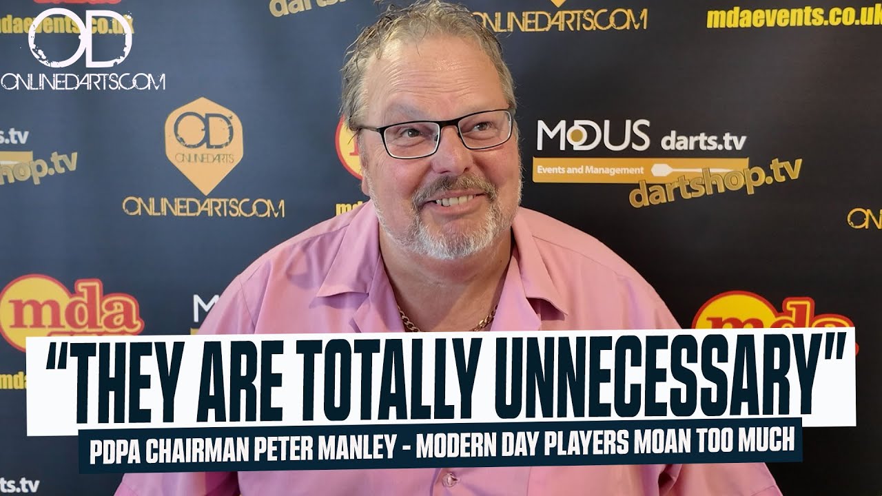 PDPA CHAIRMAN PETER MANLEY - MODERN DAY PLAYERS MOAN TOO MUCH - YouTube