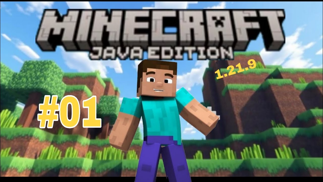 PRIMEIRA vez no Minecraft JAVA survival - YouTube