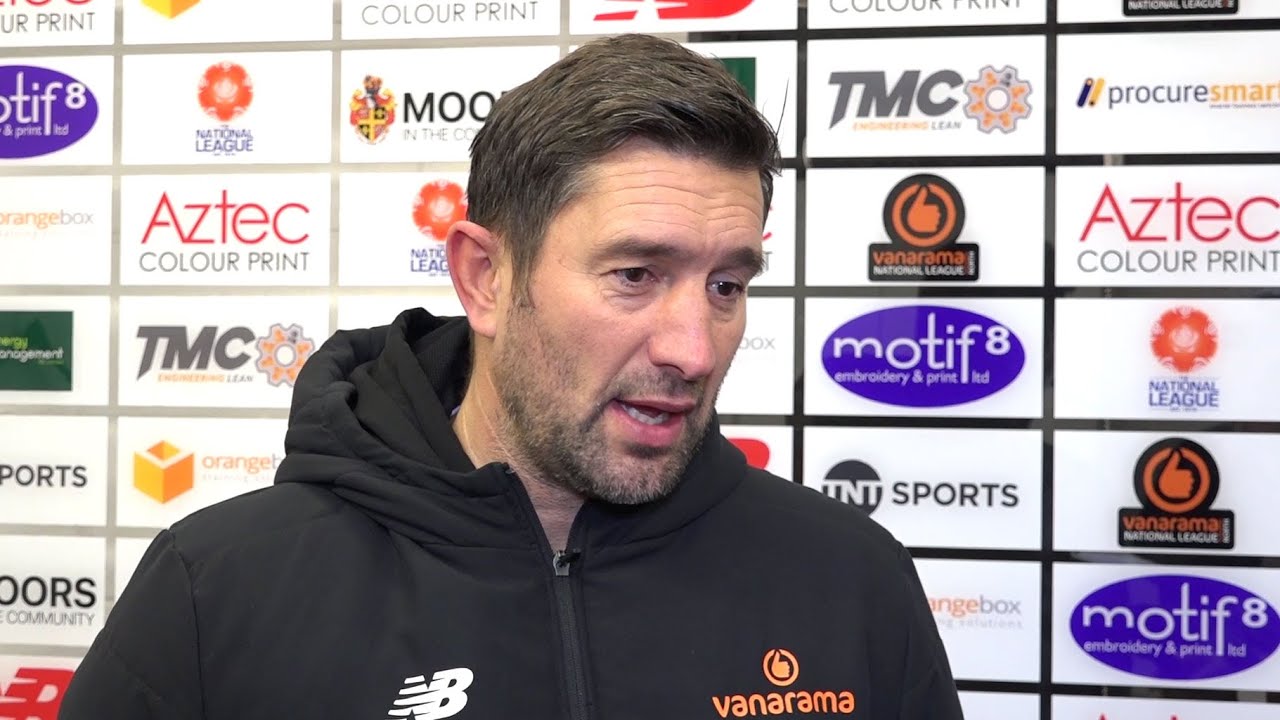 Post Match | Graeme Lee | Scunthorpe United (H) - YouTube