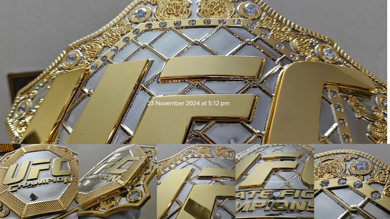 Another UFC Plates | cubic Zirconia stones - YouTube
