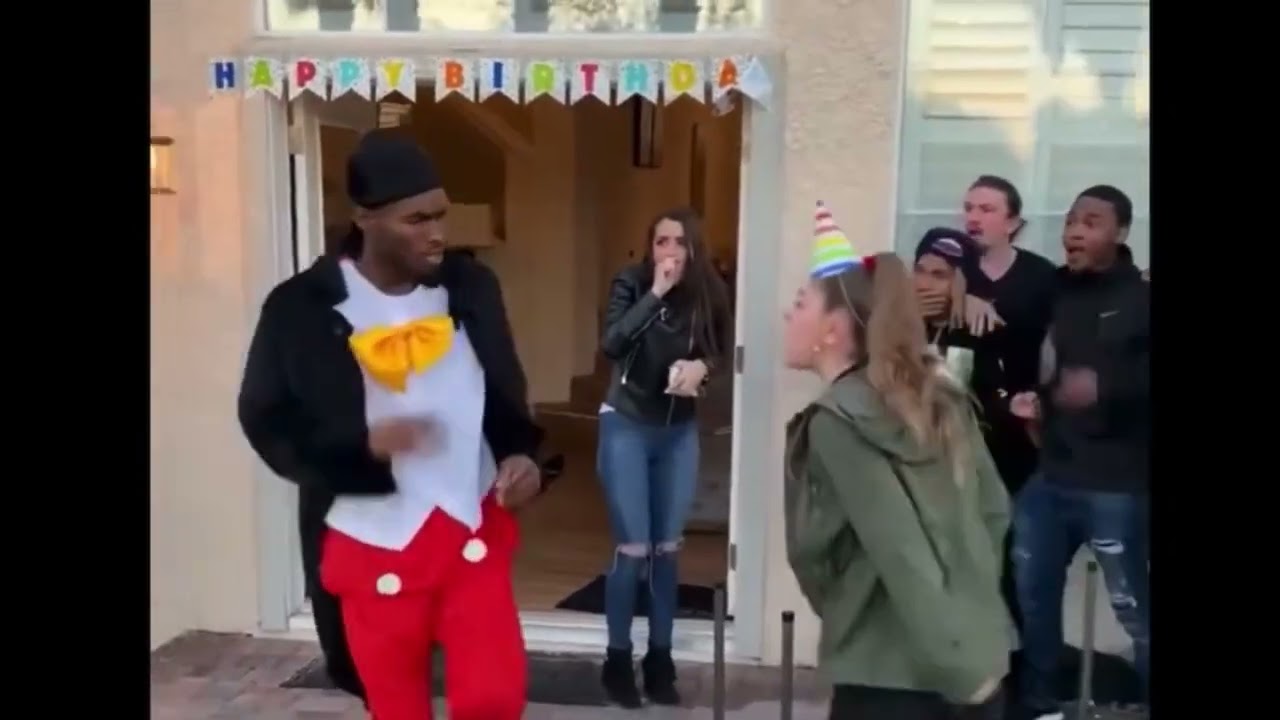 Mickey Mouse ruined moms son’s birthday party with the black suit theme ...