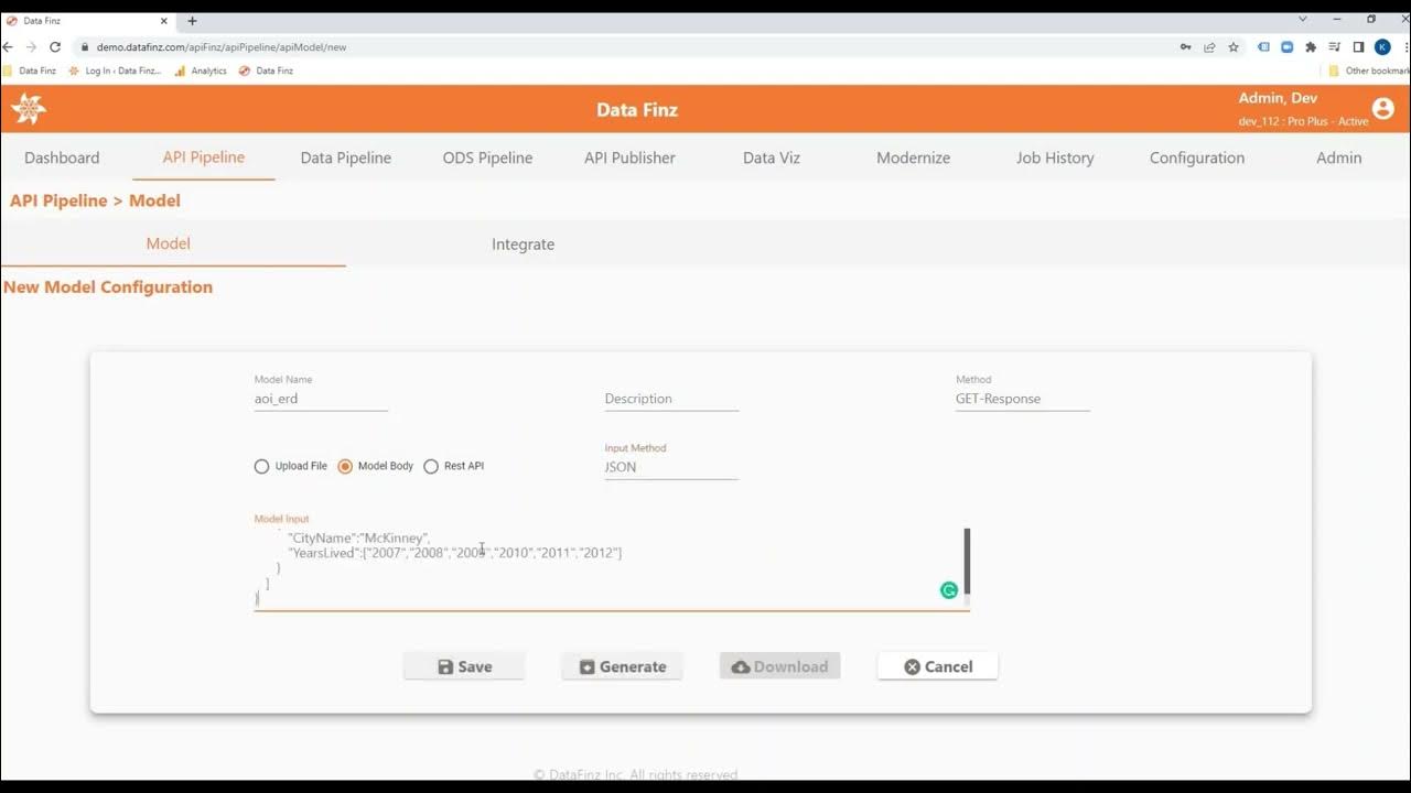 DataFinz - API to ERD - YouTube
