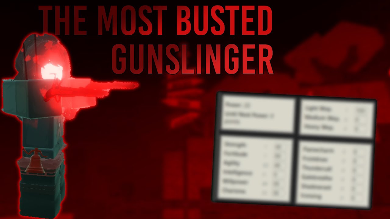 THE MOST BUSTED GUNSLINGER BUILD | Deepwoken - YouTube