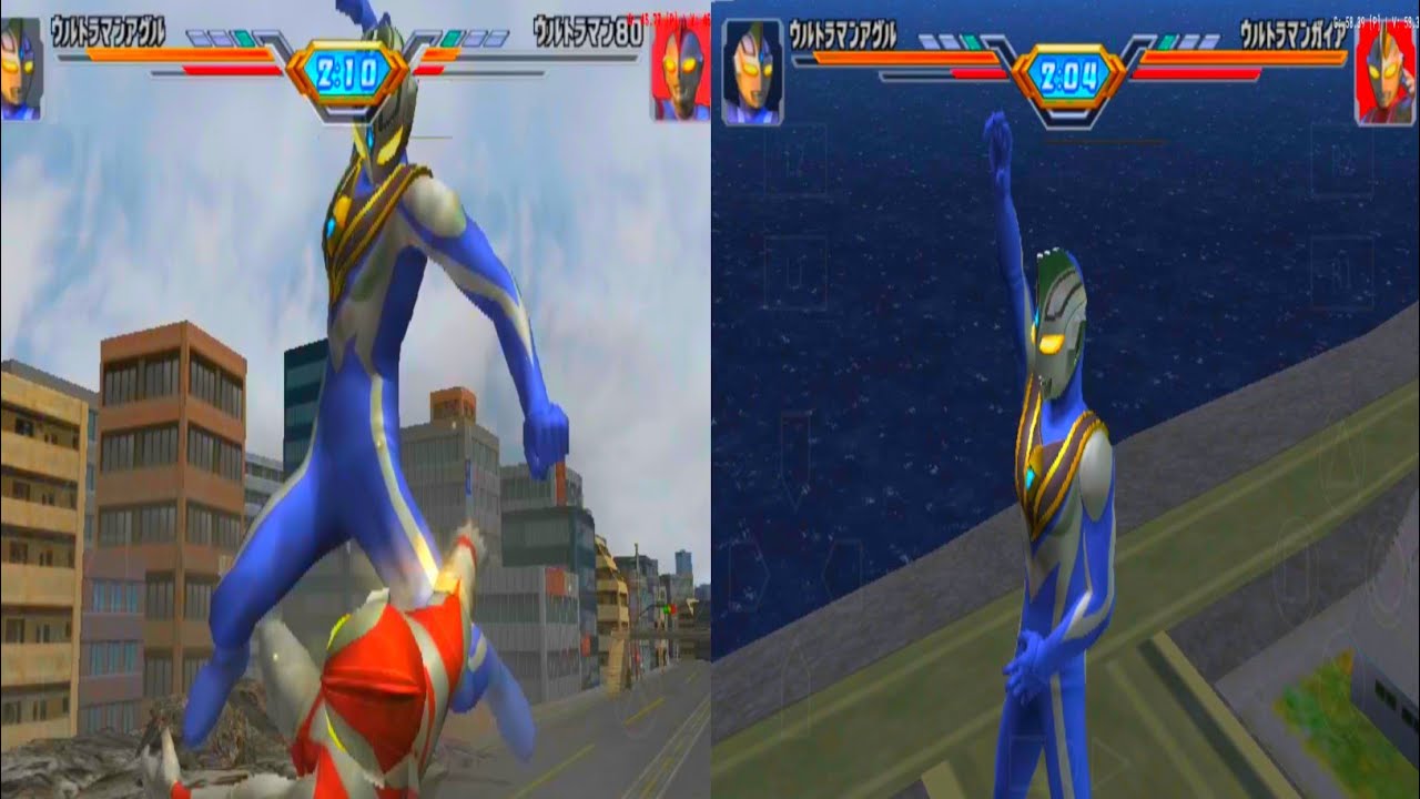 ULTRAMAN AGUL BATTLE MODE - ULTRAMAN FIGHTING EVOLUTION 3 - YouTube