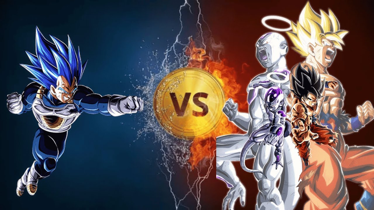 ALGUMA AJUDA E ELE É DESTRUIDOR! STR VEGETA BLUE EVOLUTION VS GOKU ...