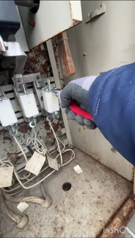 electrician's work in russia - YouTube