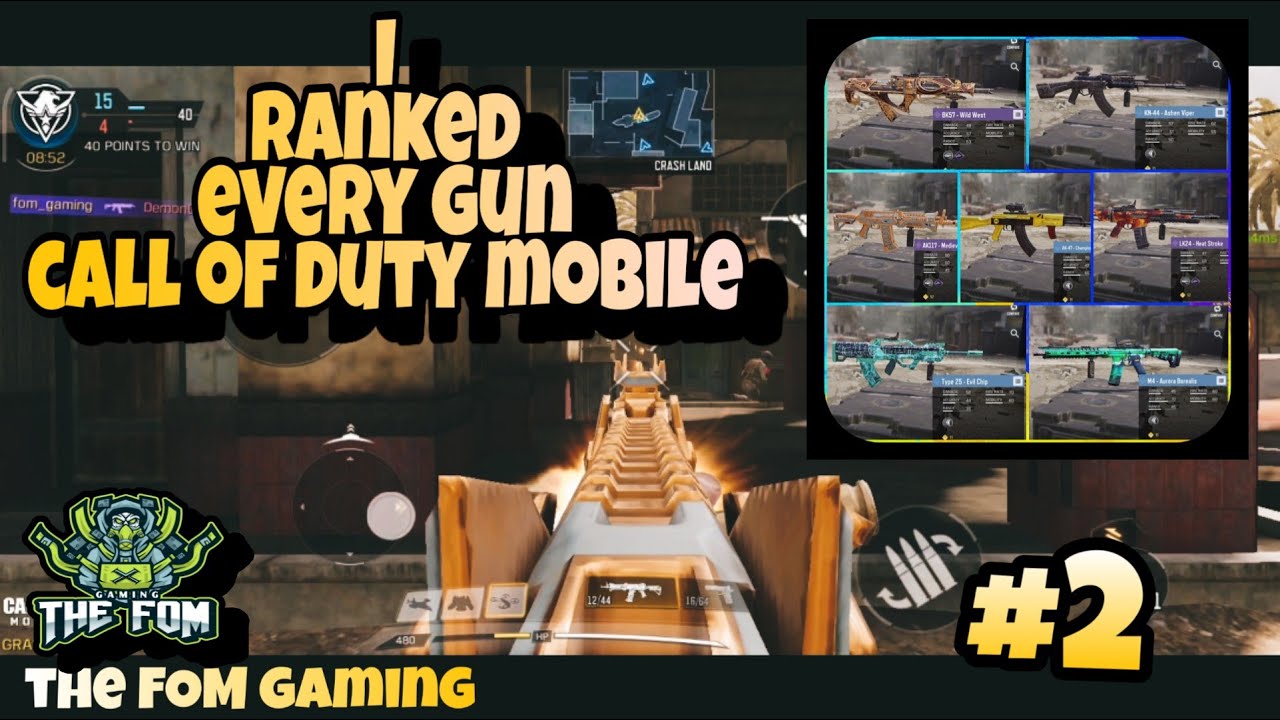 I ranked every gun in cod mobile... ( You may be shocked ) - YouTube