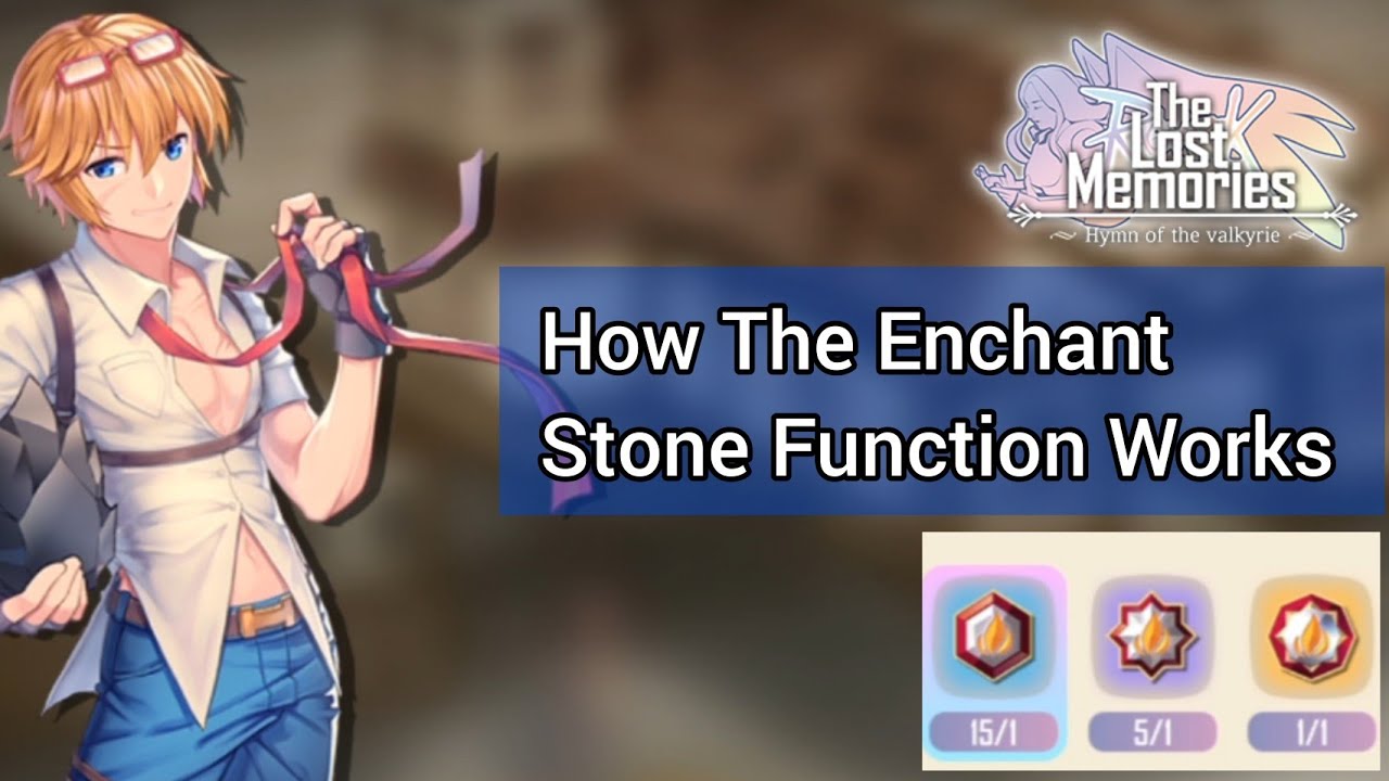 How Enchant Stone Function Works (Ragnarok The Lost Memories) - YouTube
