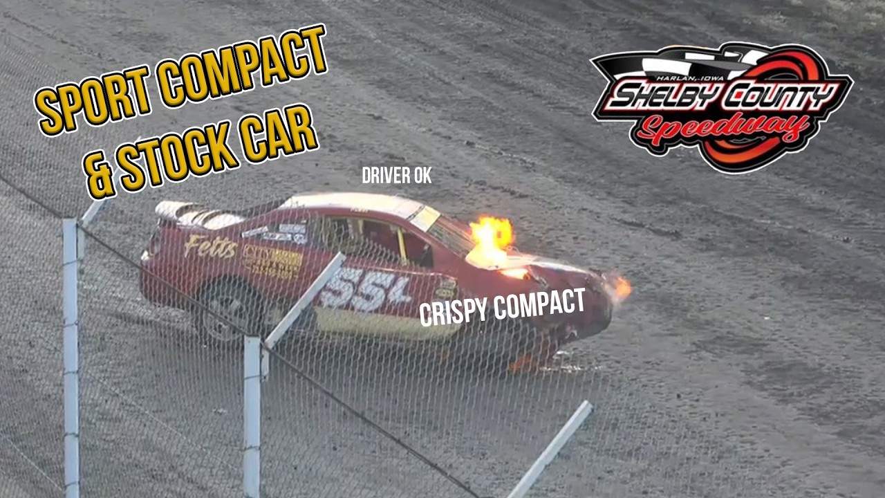 Stock Car & Sport Compact | Shelby County Speedway | 6-20-2020 - YouTube
