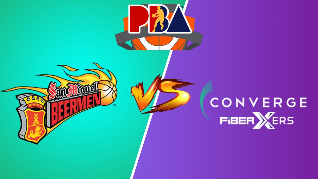 Converge FiberXers vs San Miguel Beermen PBA Live Play by Play ...