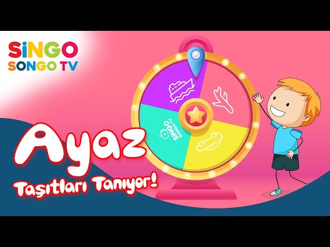 AYAZ Taşıtları Tanıyor 🚗✈️ – SingoSongo TV I İsme Özel Çocuk Şarkıları 🎵