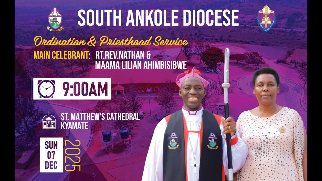 LIVE:ORDINATION & PRIESTHOOD SERVICE AT ST MATHEW'S CATHEDRAL KYAMATE ...
