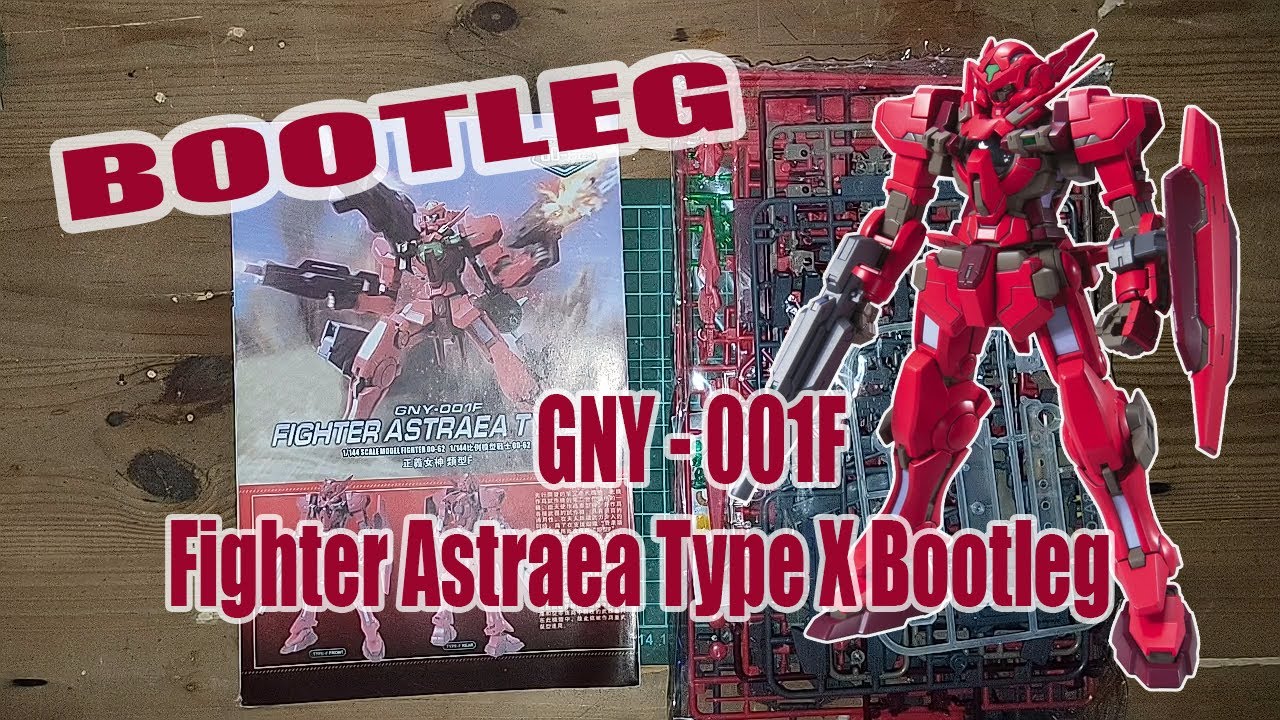 UNBOXING | Gundam GNY-001F Fighter Astraea Type X Bootleg - YouTube