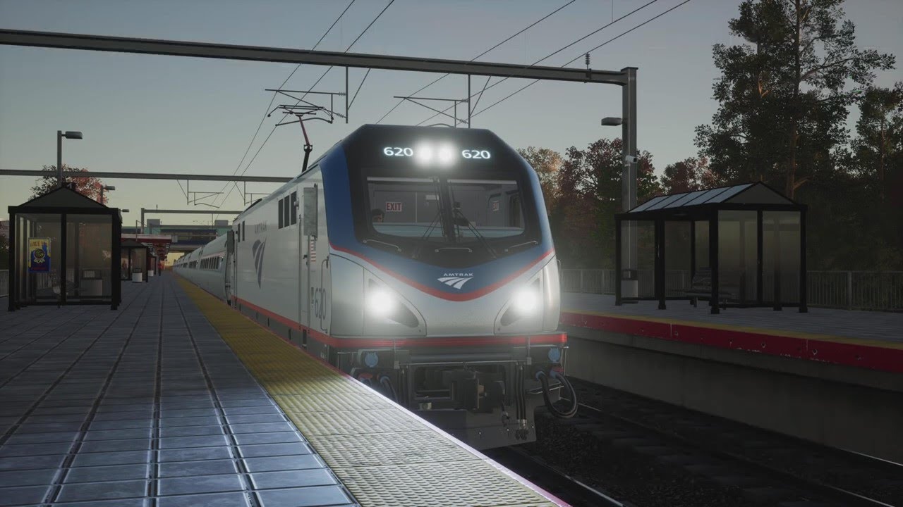Train Sim World 3 PS5 Boston Sprinter Operating Amtrak Northeast ...