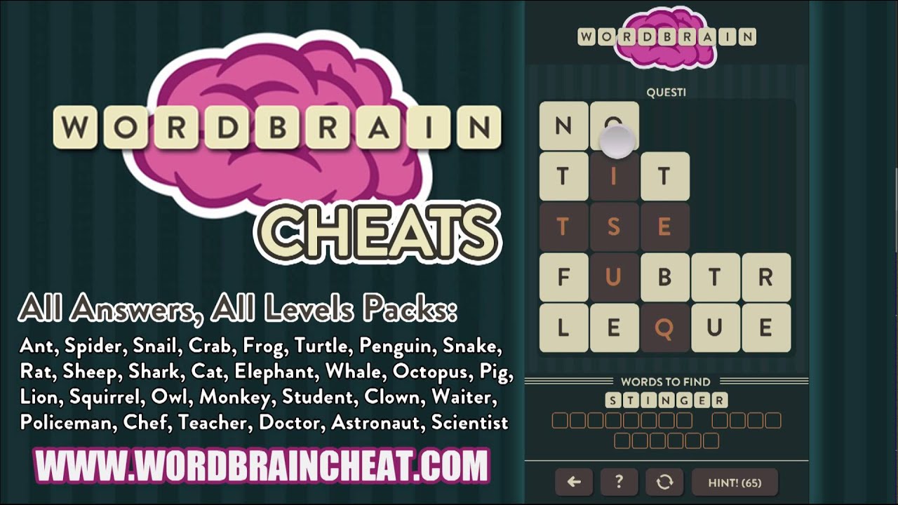 WordBrain Pig 20 Cheats | WordBrain Cheats | Pig 20 Answer - YouTube