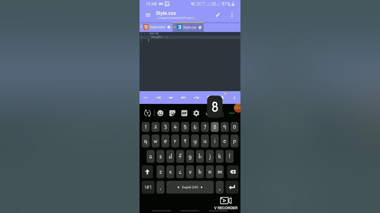 Basic introduction of acode App and html layouts - YouTube