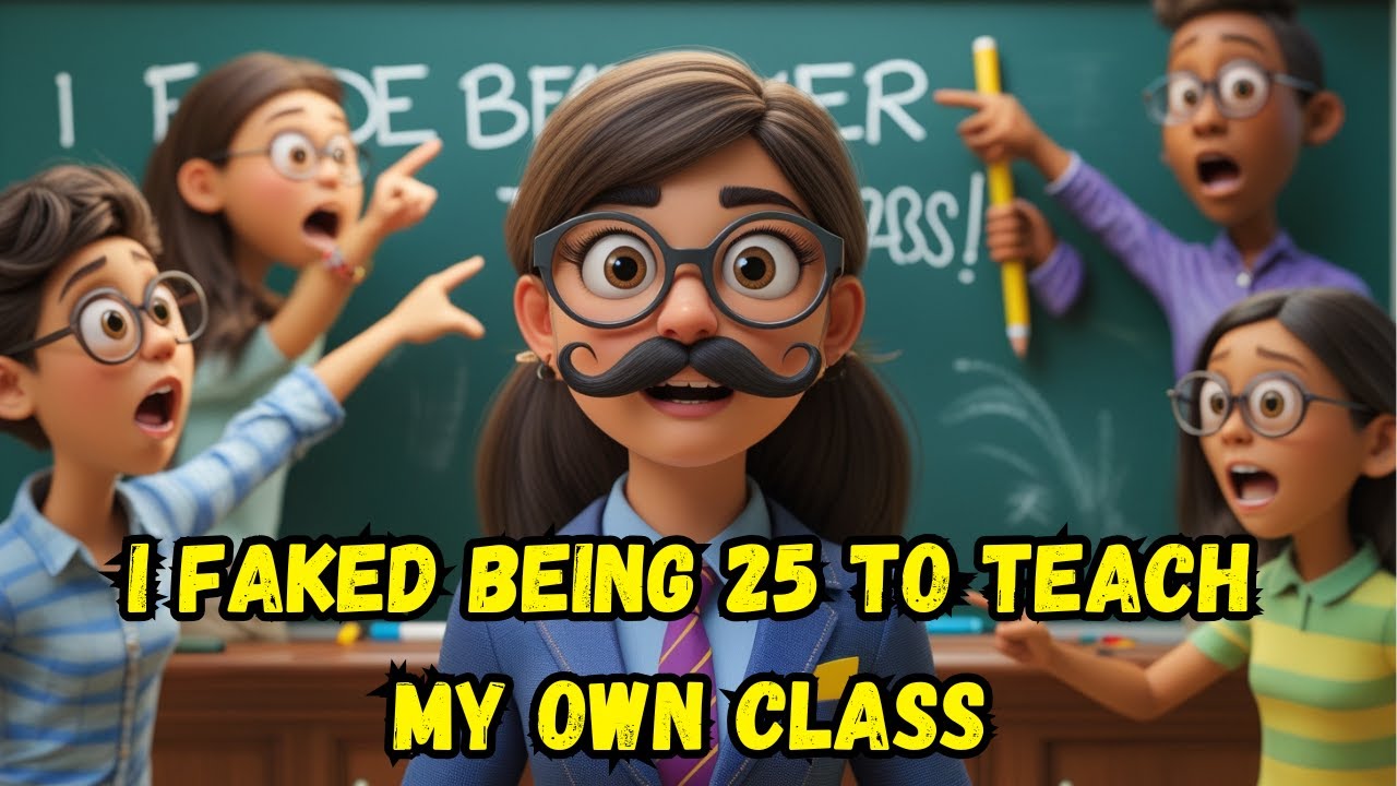 "I Faked Being 25 To Teach My Own Class" - YouTube