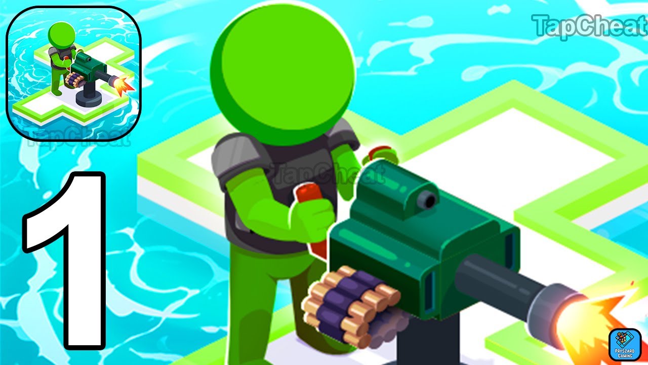 War of Rafts: Crazy Sea Battle - Gameplay Walkthrough Part 1 Tutorial ...