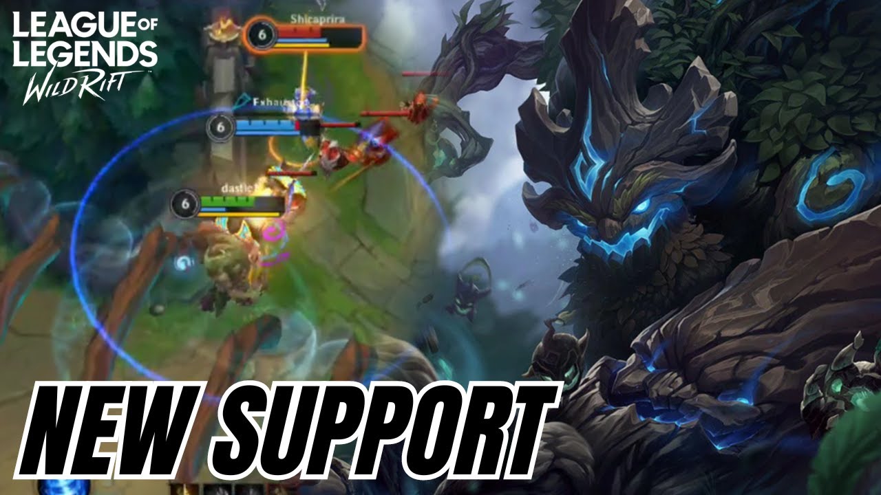 Wild Rift - MAOKAI is Support with good DMG | Full Tank Build - YouTube